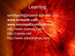 Robotics.Ppt