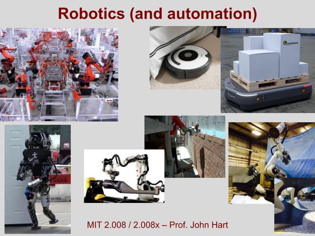 Robotics (2.008x Lecture Slides) | PDF | Robotics | Technology & Computing