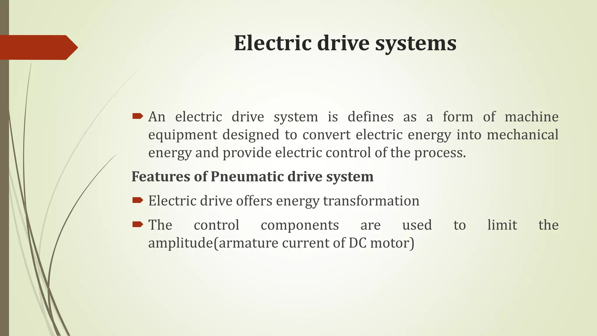 Robotics - unit-2-- Drive Systems | PPTX