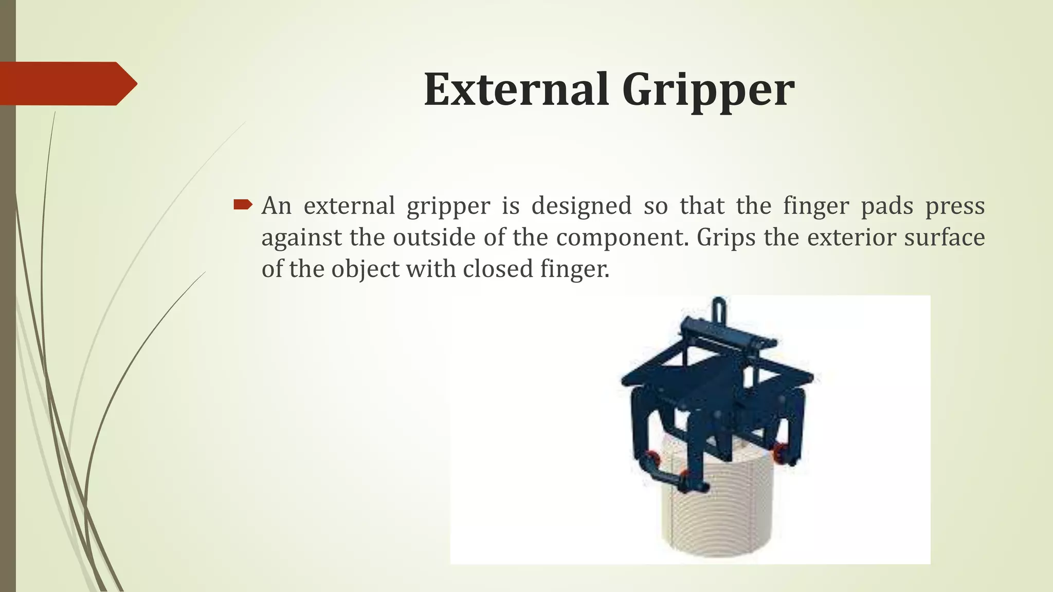 Robotics - unit-2 - end effector | PPTX | Robotics | Technology & Computing