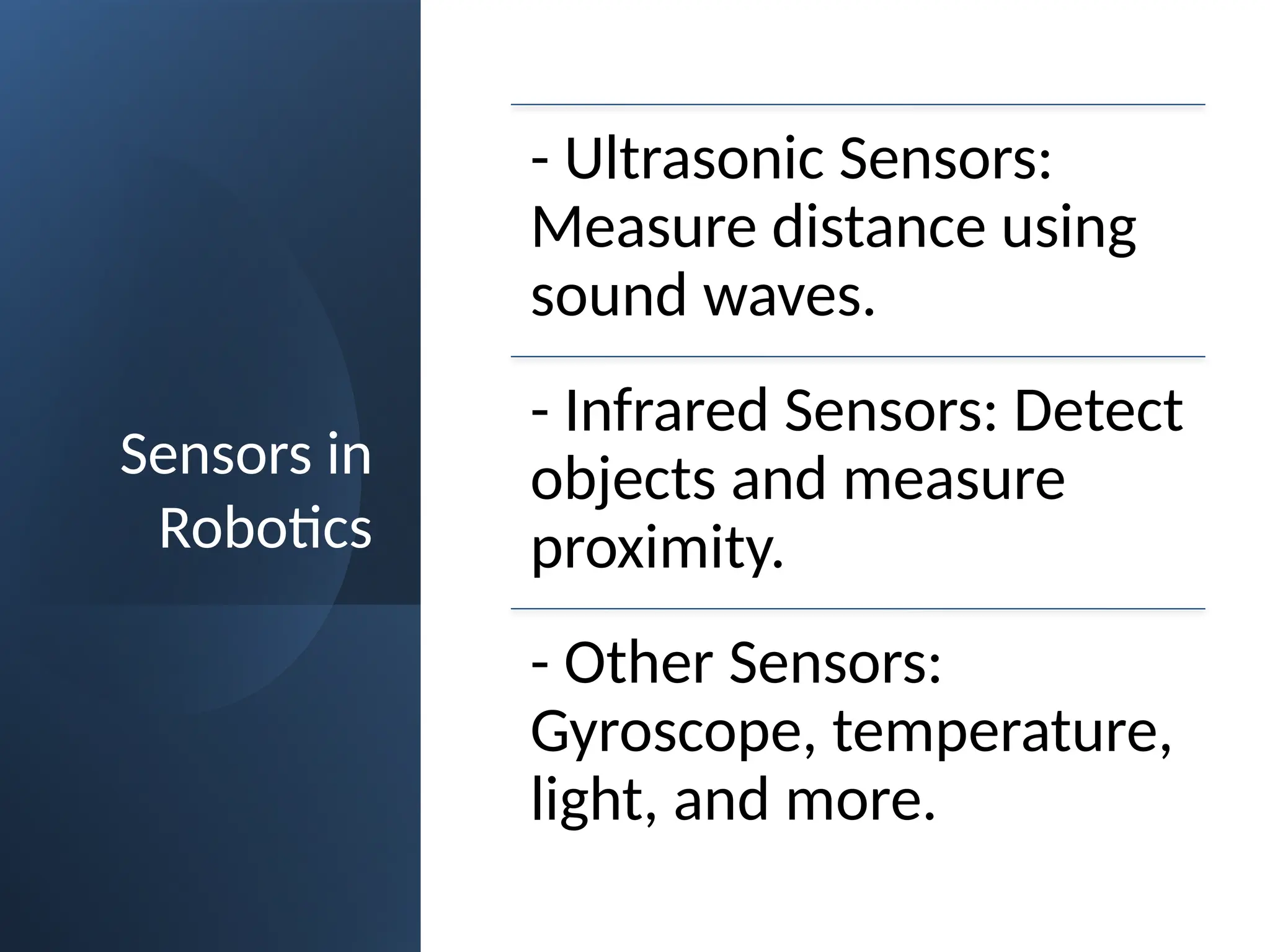 Short Discussion presentation to Introduce Robotics | PPTX