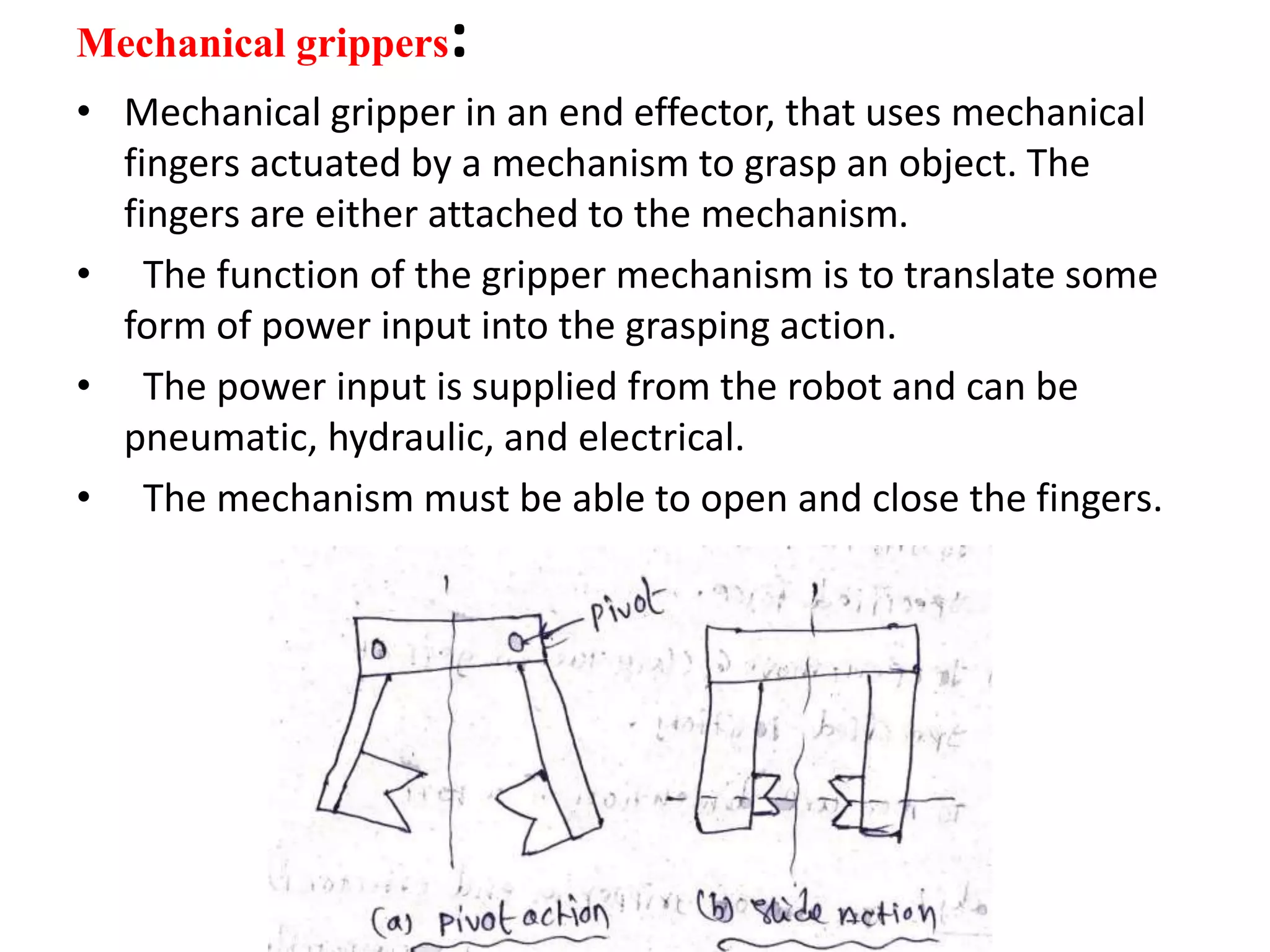 Components of industrial robotics types of arms and end effectors | PPTX