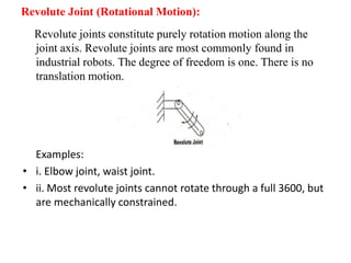 Components of industrial robotics types of arms and end effectors | PPTX