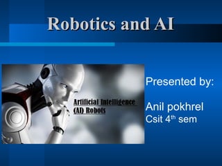 Robotics and ai | PPT