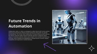 Robotics and Automation and automation control | PPTX