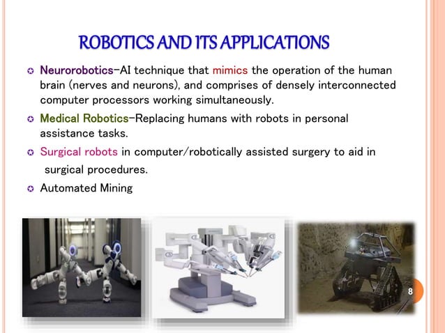 Robotics and automationppt | PPTX | Robotics | Technology & Computing