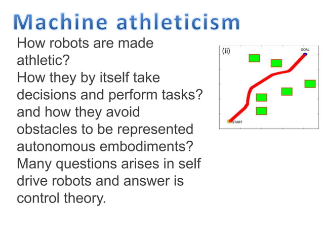 Robotics and control theory | PPTX | Robotics | Technology & Computing