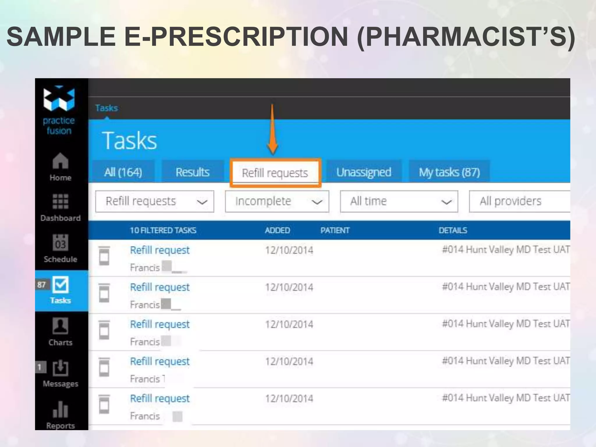 E-prescribing (electronic medical prescribing) | PPTX