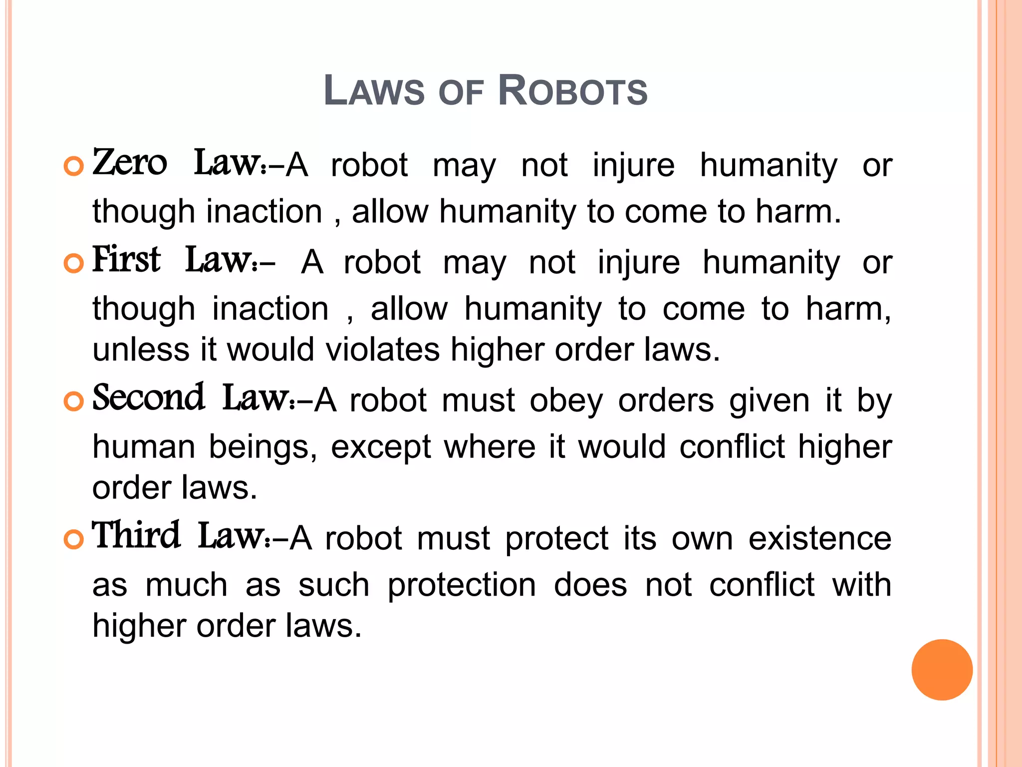 Robotics and motion control | PPTX
