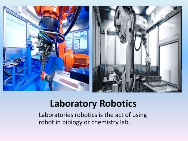 Robotics applications | PPTX | Robotics | Technology & Computing