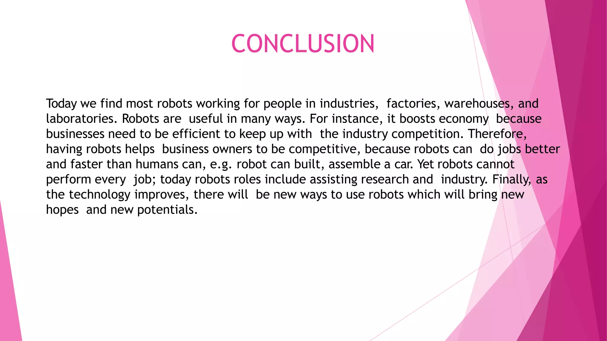 ROBOTICS APPLICATIONS.pptx