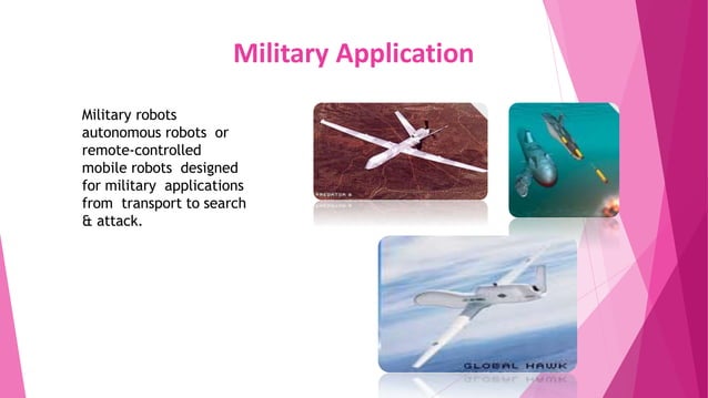ROBOTICS APPLICATIONS of Electronics.pptx
