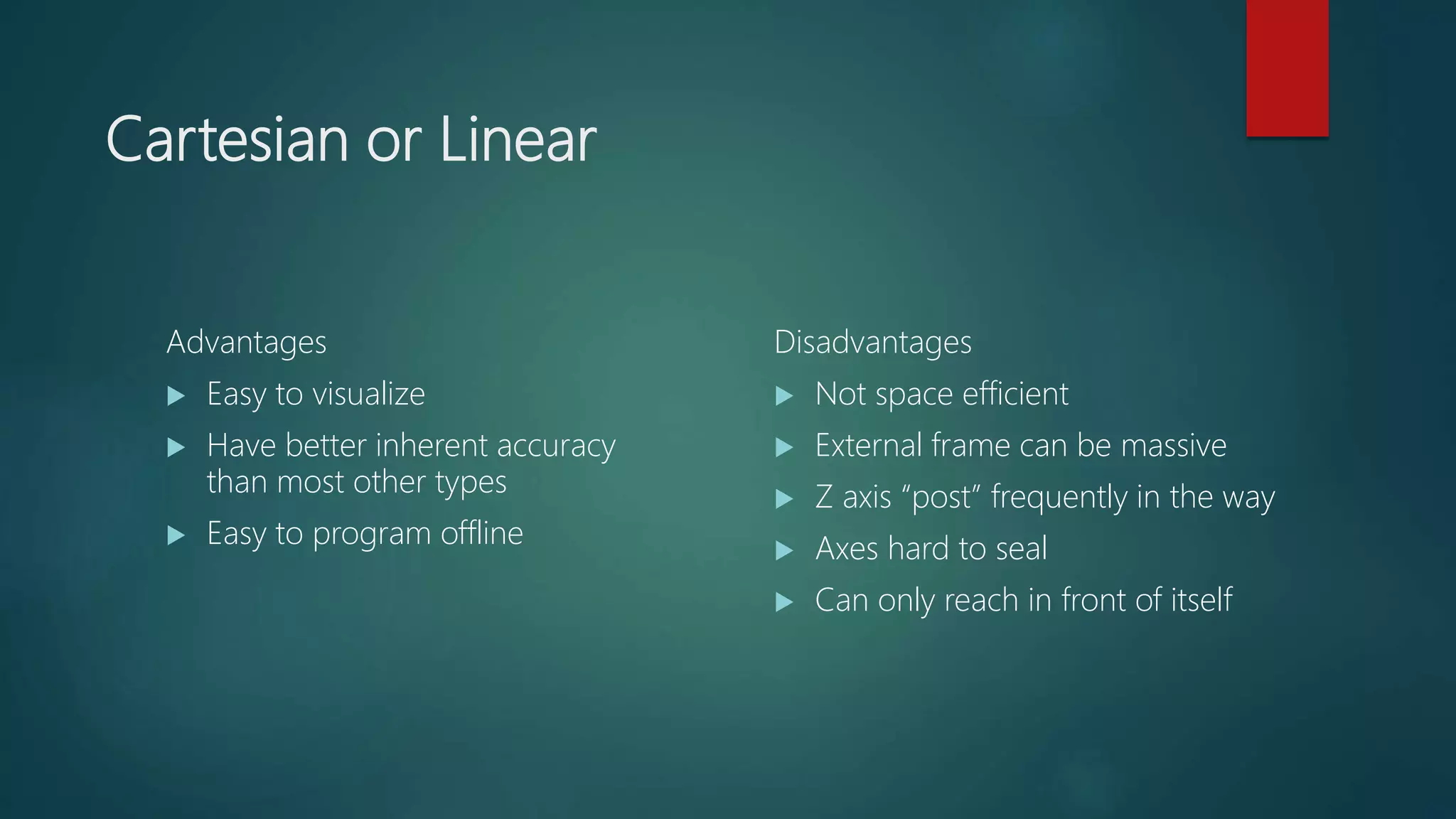 Robotics arm configurations | PPTX