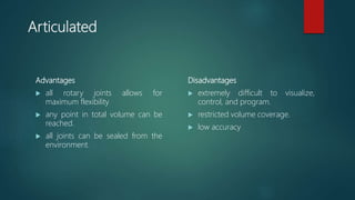 Robotics arm configurations | PPTX
