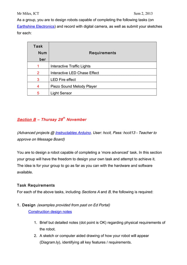 Robotics Assignment Doc Robotics Technology And Computing