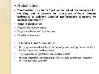 Robotics and Automation | PPTX