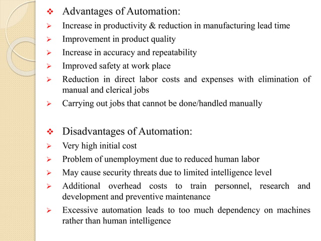 Robotics and Automation | PPTX