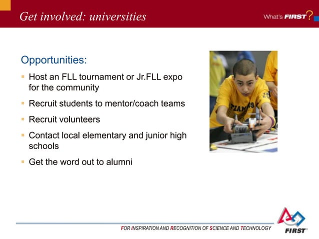 Robotics boot camp presentation | PPSX | Technology Industry | Industries