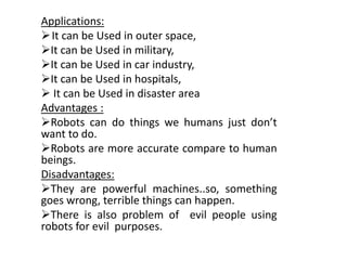 Types and Evolution of Robots in Human life day by day | PPT | Free ...