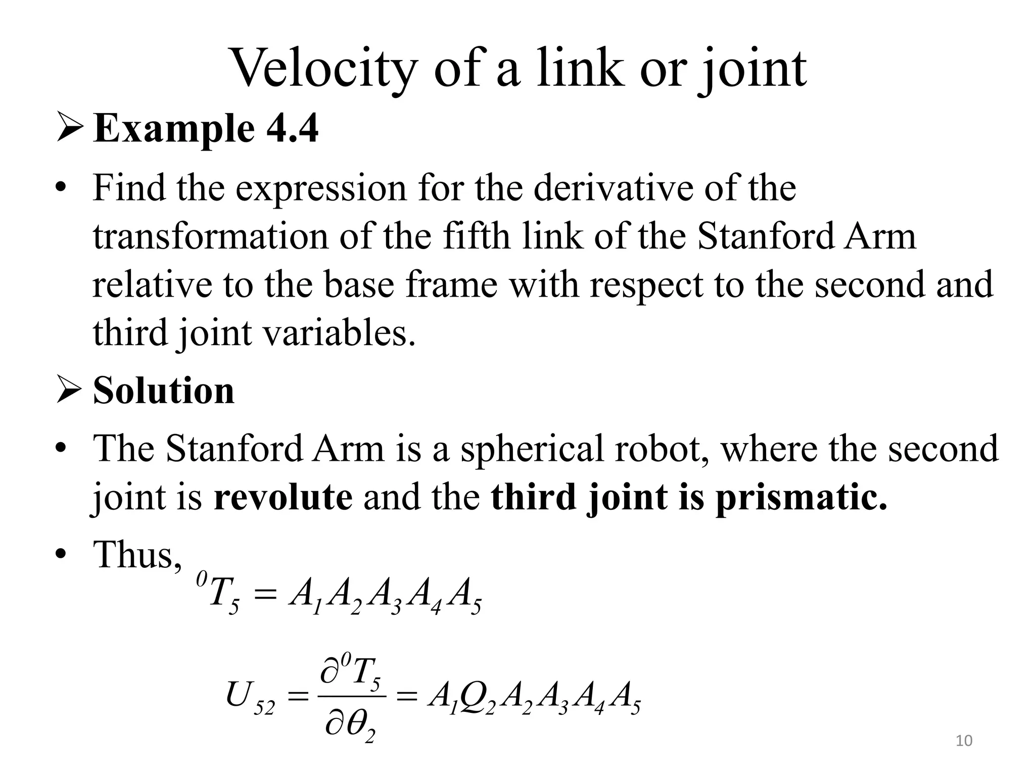 Robotics ch 4 robot dynamics | PPT