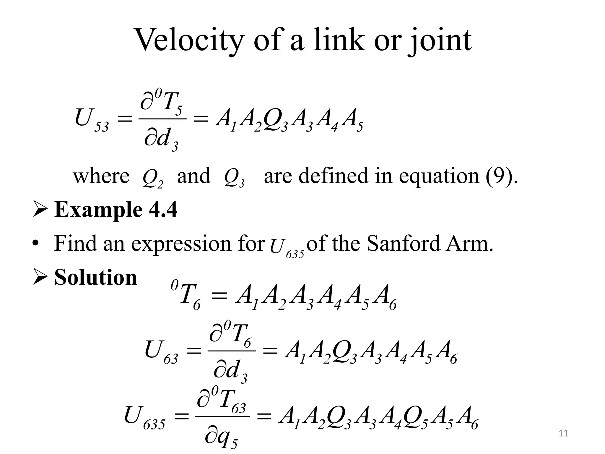 Robotics ch 4 robot dynamics | PPTX