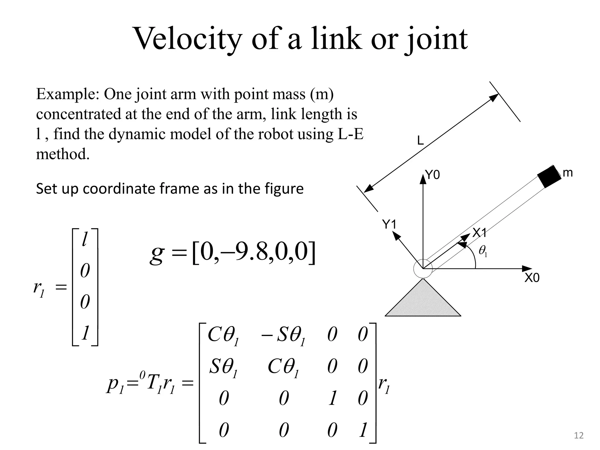 Robotics ch 4 robot dynamics | PPTX