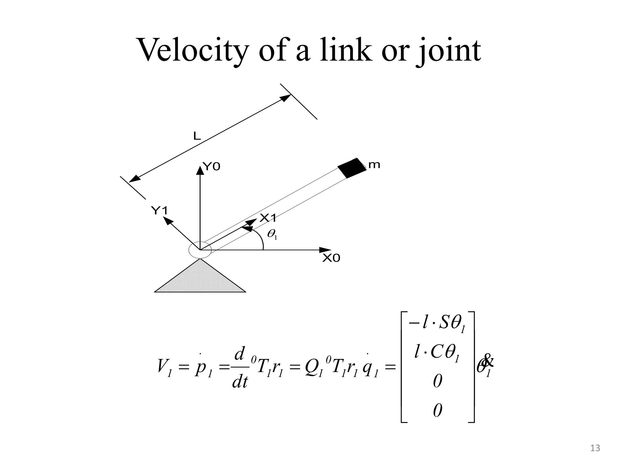 Robotics ch 4 robot dynamics | PPTX