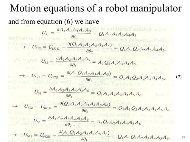 Robotics ch 4 robot dynamics | PPTX