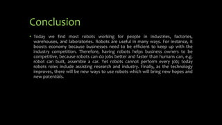 Robotic Science | PPTX