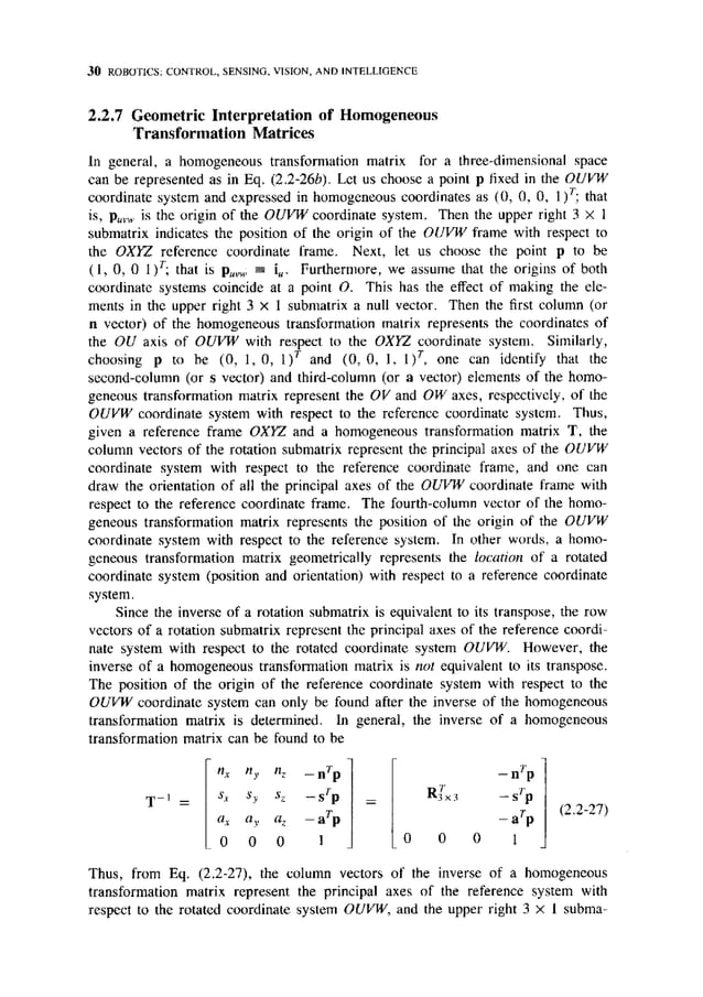 Robotics control, sensing, vision, and intelligence | PDF