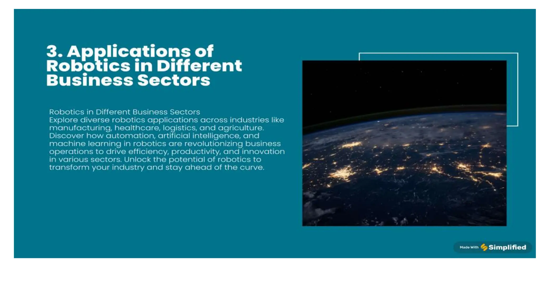 robotics & da presentation to be delivered for basic beginners | PPT