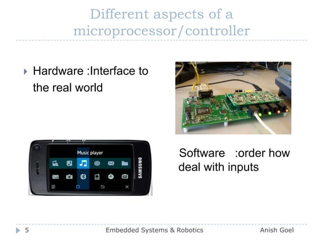 Robotics & Embedded Systems | PPTX