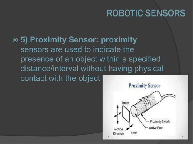 Robotic sensor | PPT