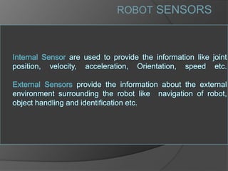 Robotic sensor | PPT