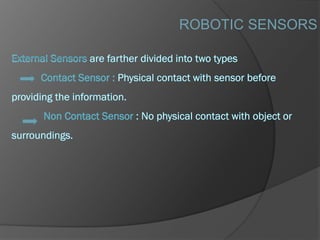 Robotic sensor | PPT