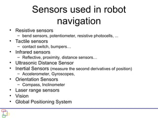 Robotic Sensors types applications and uses in plants | PPT