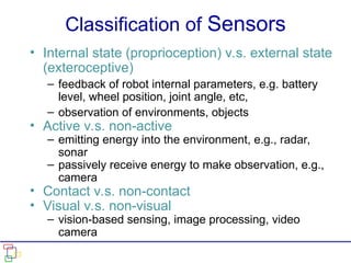Robotic Sensors types applications and uses in plants | PPT