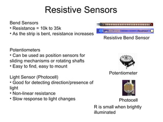 Robotic Sensors types applications and uses in plants | PPT