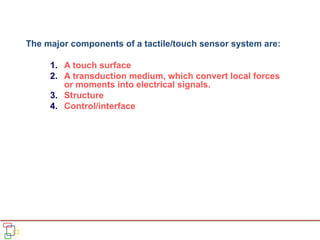 Robotic Sensors types applications and uses in plants | PPT