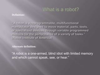 Robotics | PPT