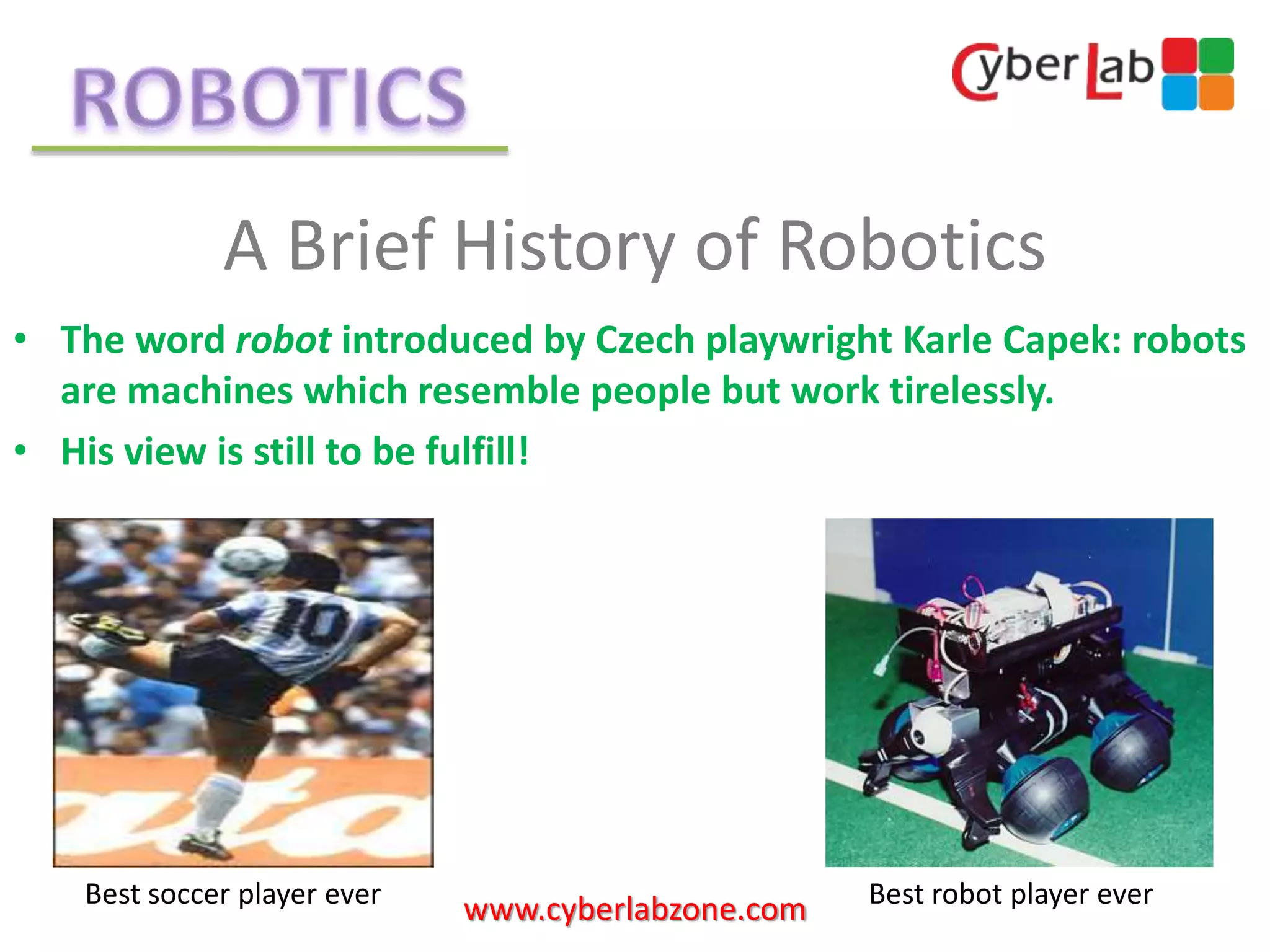What is Robotics - Robotics Concept Explained for Kids | PPSX
