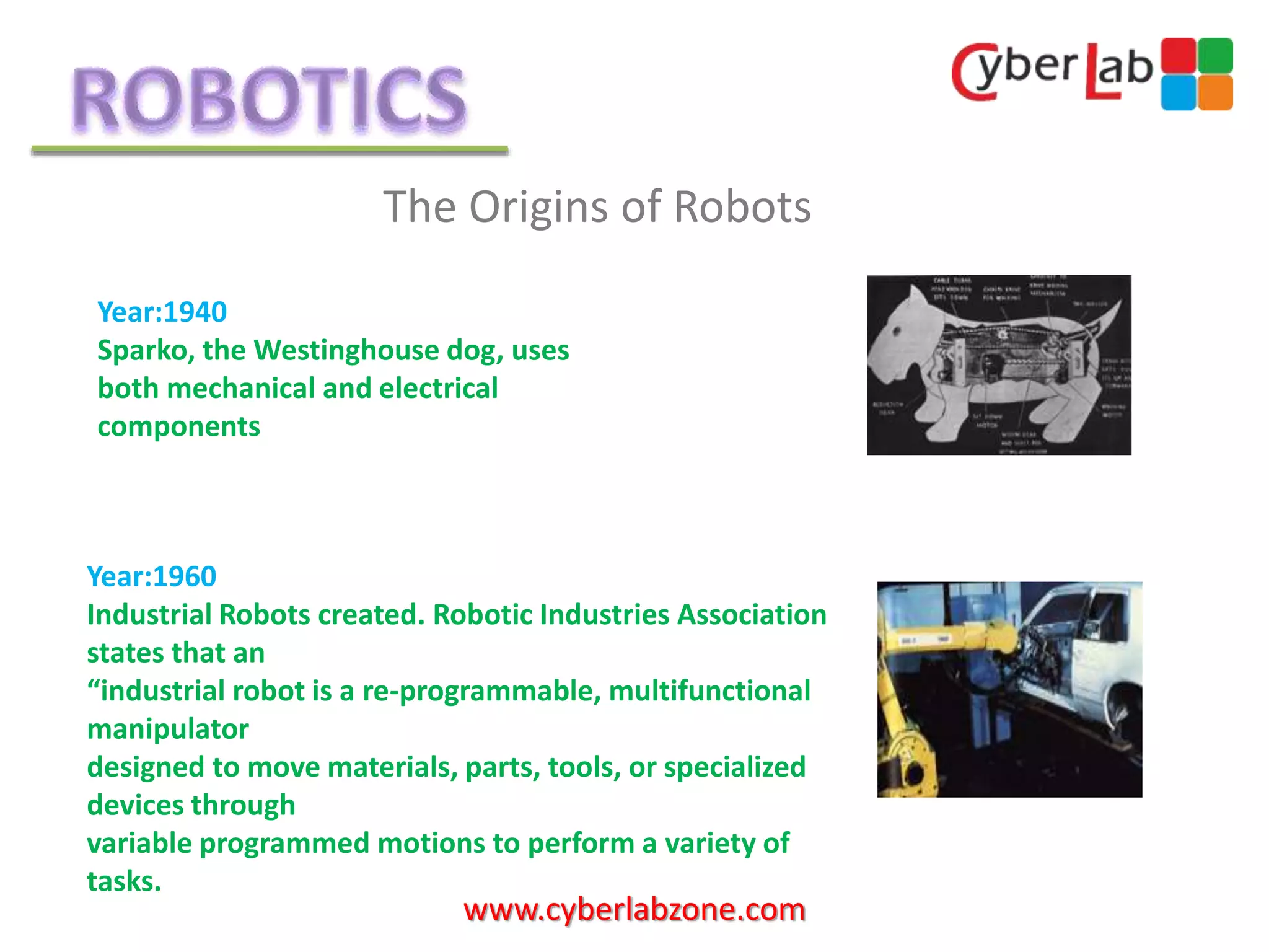 What is Robotics - Robotics Concept Explained for Kids | PPSX ...