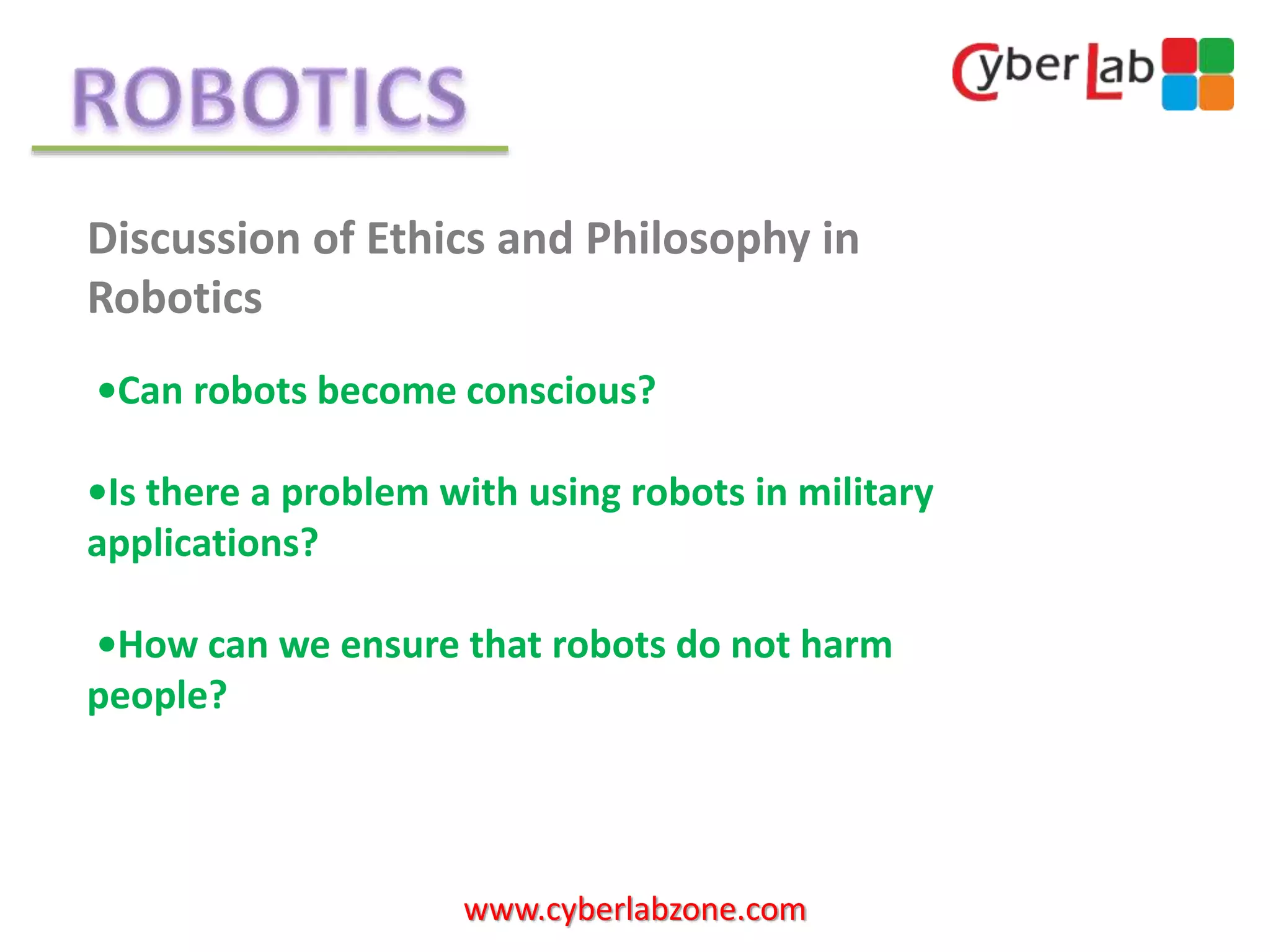 What is Robotics - Robotics Concept Explained for Kids | PPSX