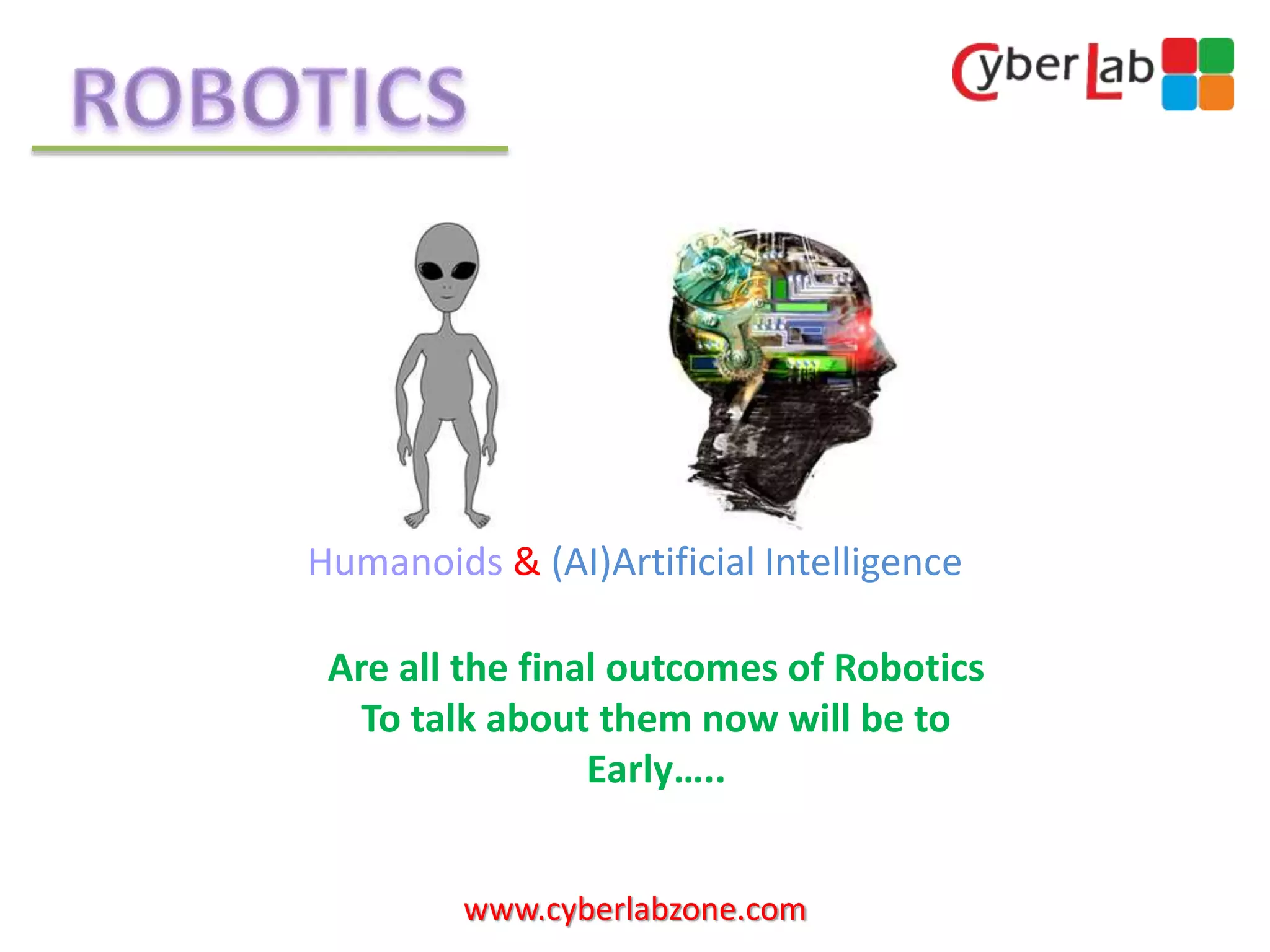 What is Robotics - Robotics Concept Explained for Kids | PPSX