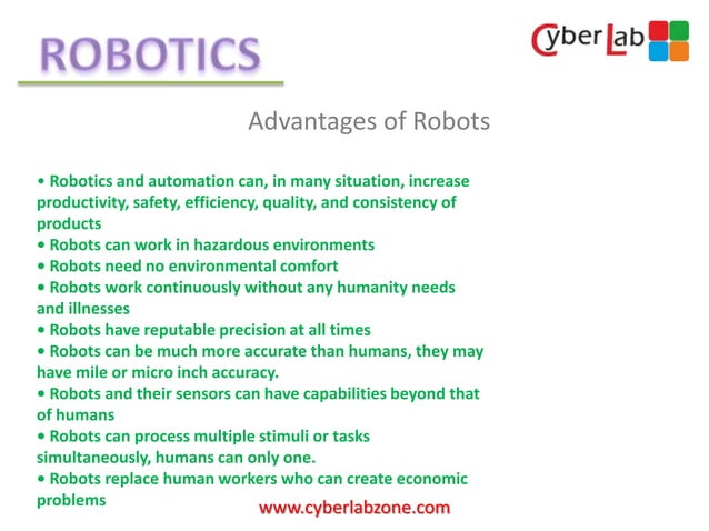What is Robotics - Robotics Concept Explained for Kids | PPSX ...