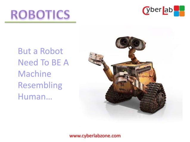 What is Robotics - Robotics Concept Explained for Kids | PPSX | Robotics | Technology & Computing