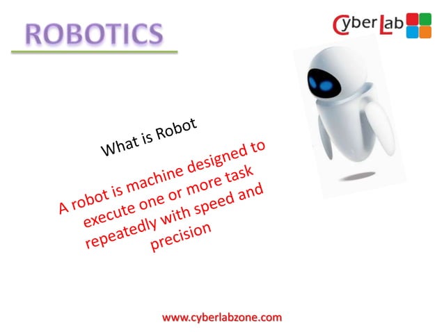 What is Robotics - Robotics Concept Explained for Kids | PPSX | Robotics | Technology & Computing