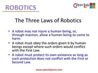 What is Robotics - Robotics Concept Explained for Kids | PPSX