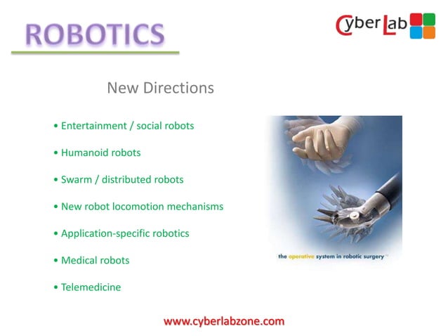 What is Robotics - Robotics Concept Explained for Kids | PPT
