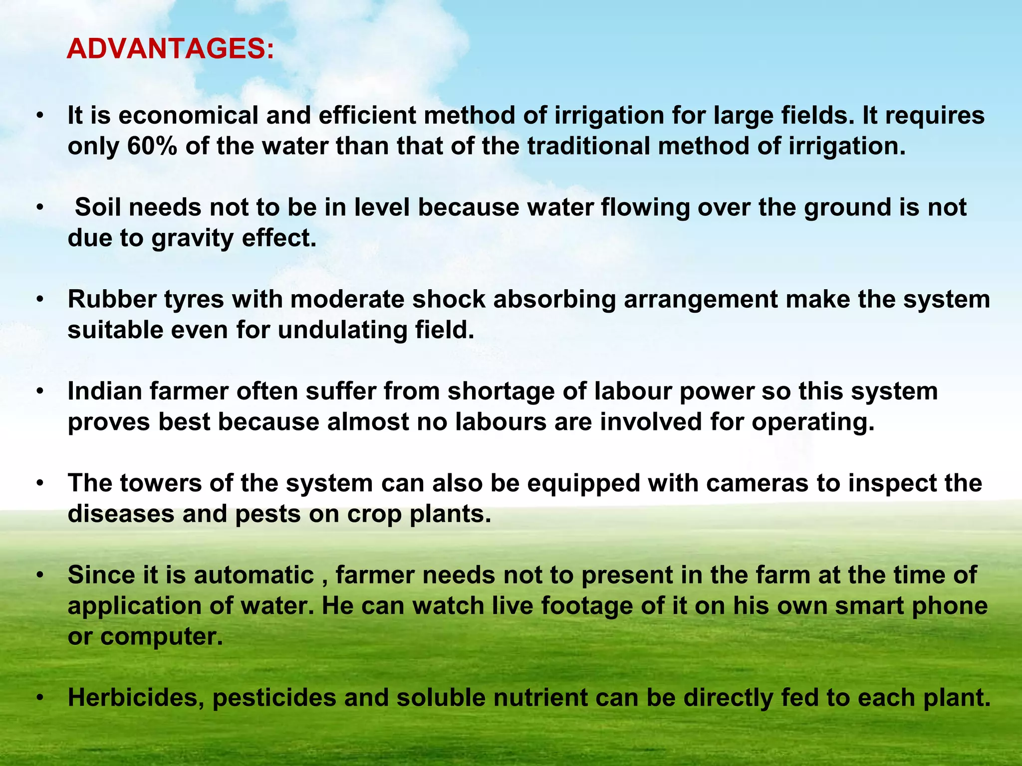 Pivot System and Robotics in Agriculture. | PPTX